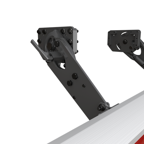 VBG Foldable Underrun Protection EUF 180 - protection beam in aluminium ...