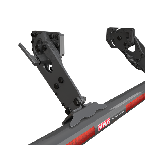 VBG Foldable Underrun Protection EUF 180 - round protective beam ...