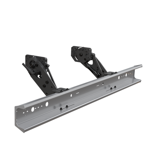 VBG Foldable Underrun Protection EUF 180 - protective beam with open ...